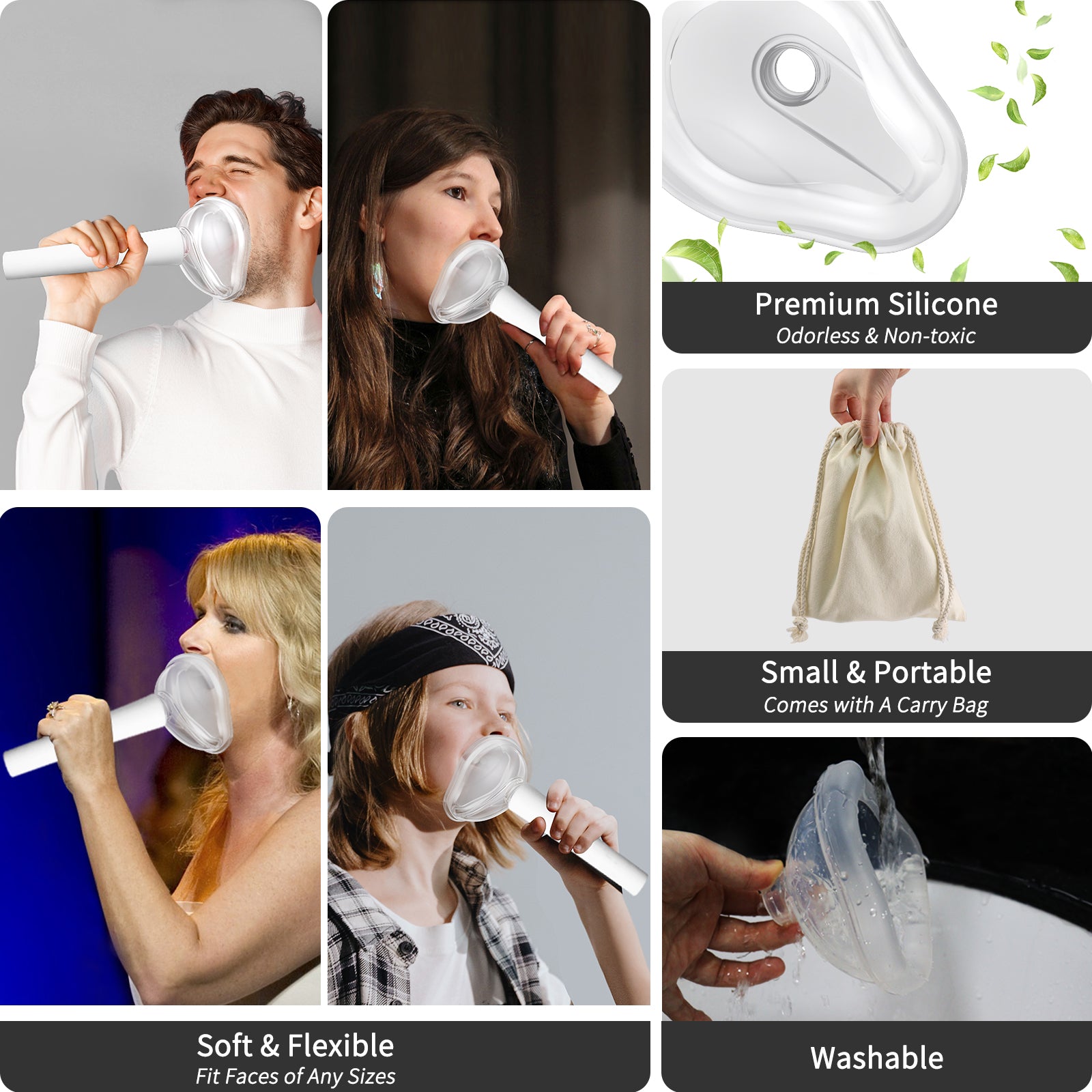 TroyStudio Vocal Dampener - Voice Silencer for Singing Practice, Warm ...