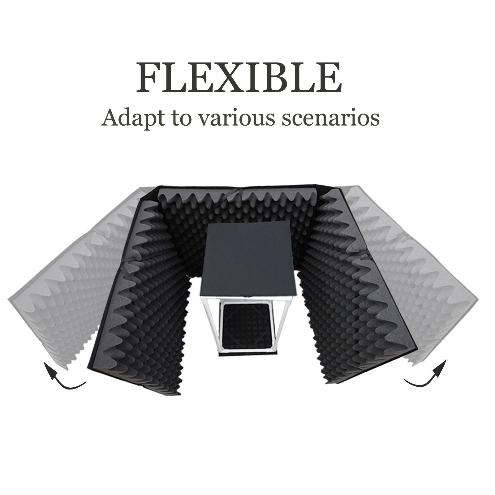 TroyStudio Foldable Microphone Isolation Shield – Hetent Acoustics