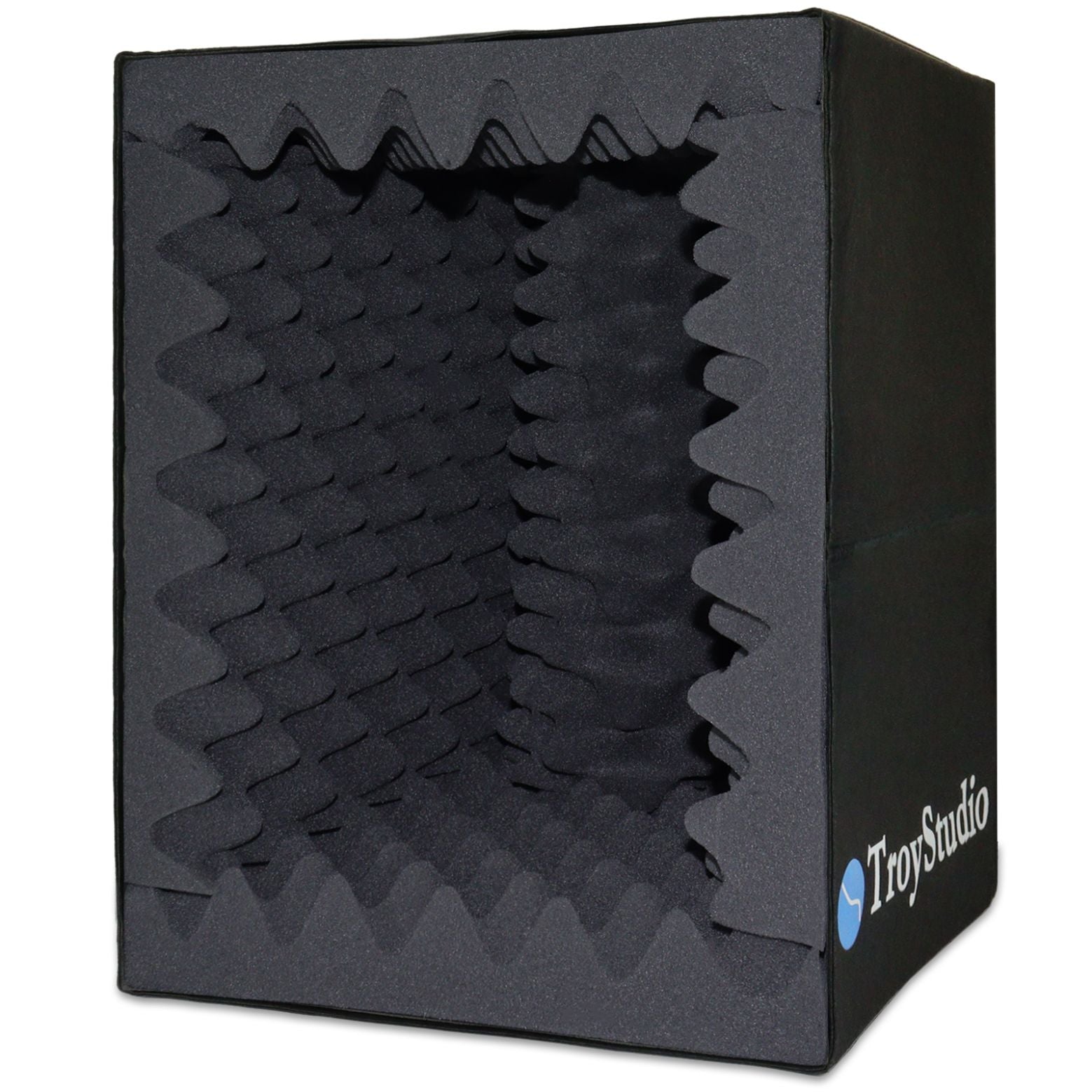 TroyStudio Portable Recording Vocal Booth - Large, Foldable, Stand Mou ...