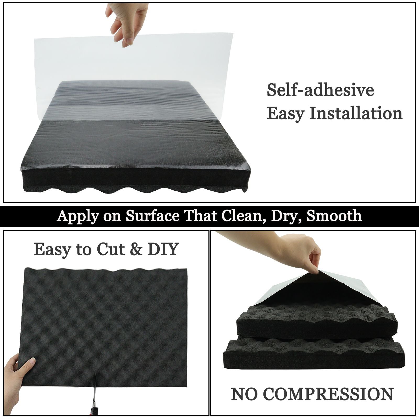 Soundproofing Closed Cell Foam - Two Thicknesses for Choosing – Hetent ...